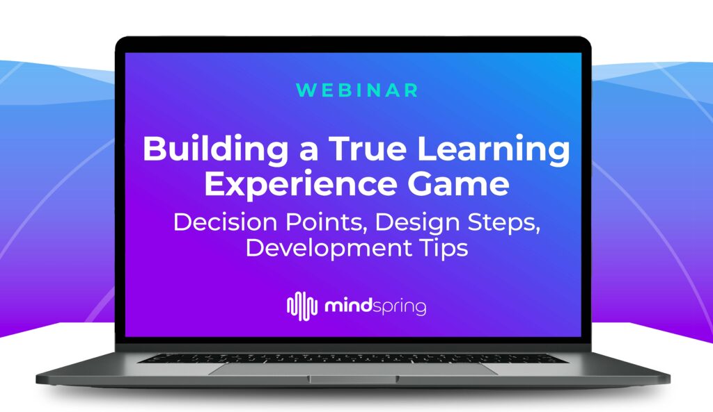 Building A True Learning Experience Game: Decision Points, Design Steps ...